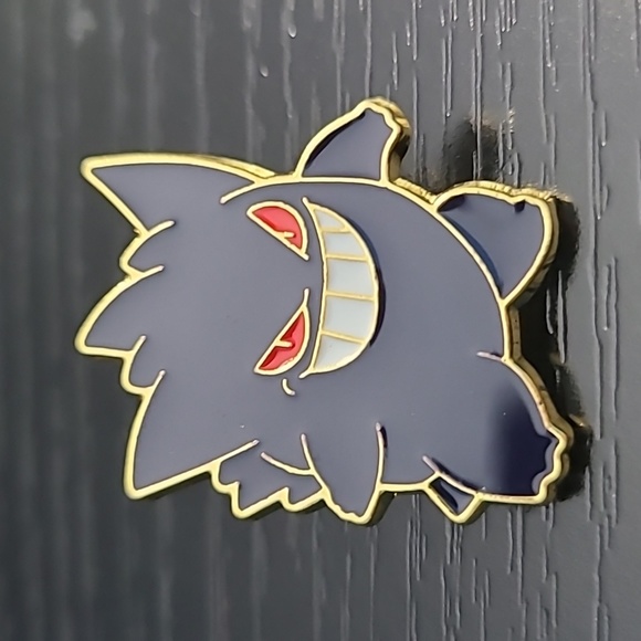 Pokemon | Jewelry | Pokemon Gengar Inspired Enamel Pin | Poshmark